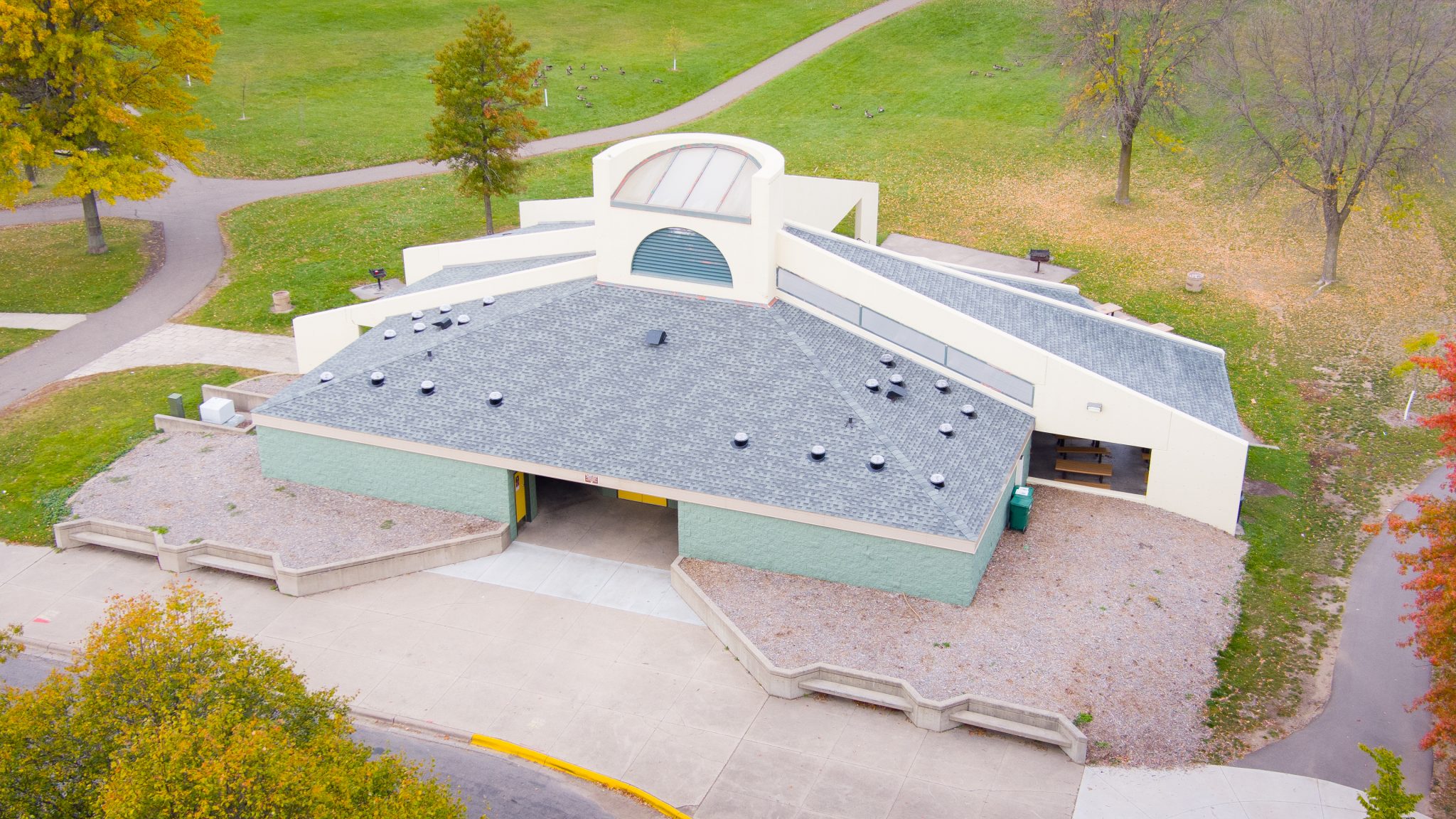 Municipal Park Pavilion | Roofing Elements