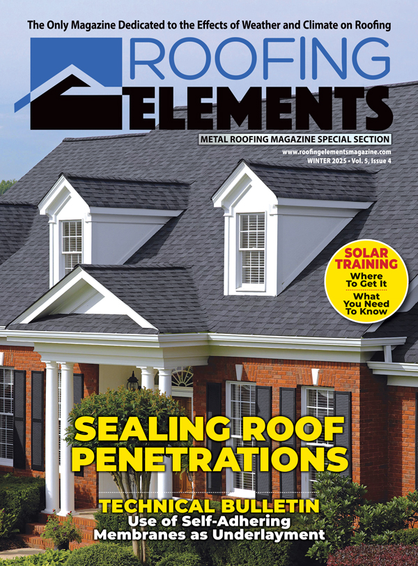 Winter 2025 Edition | Roofing Elements